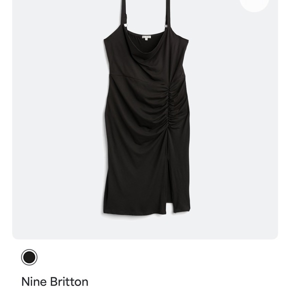nine britton | Dresses | Nwt Nine Britton Classic Little Black Garment ...